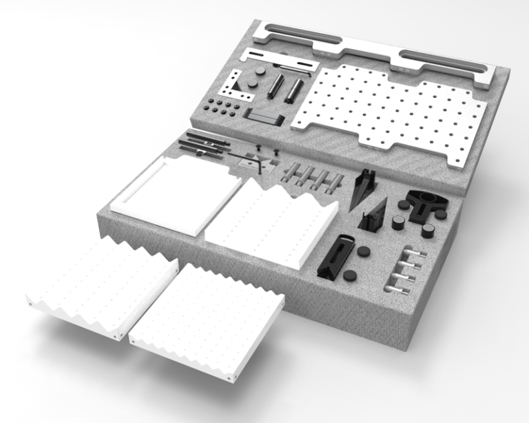 ALUMESS.easyloc fixturing system for laser machining
